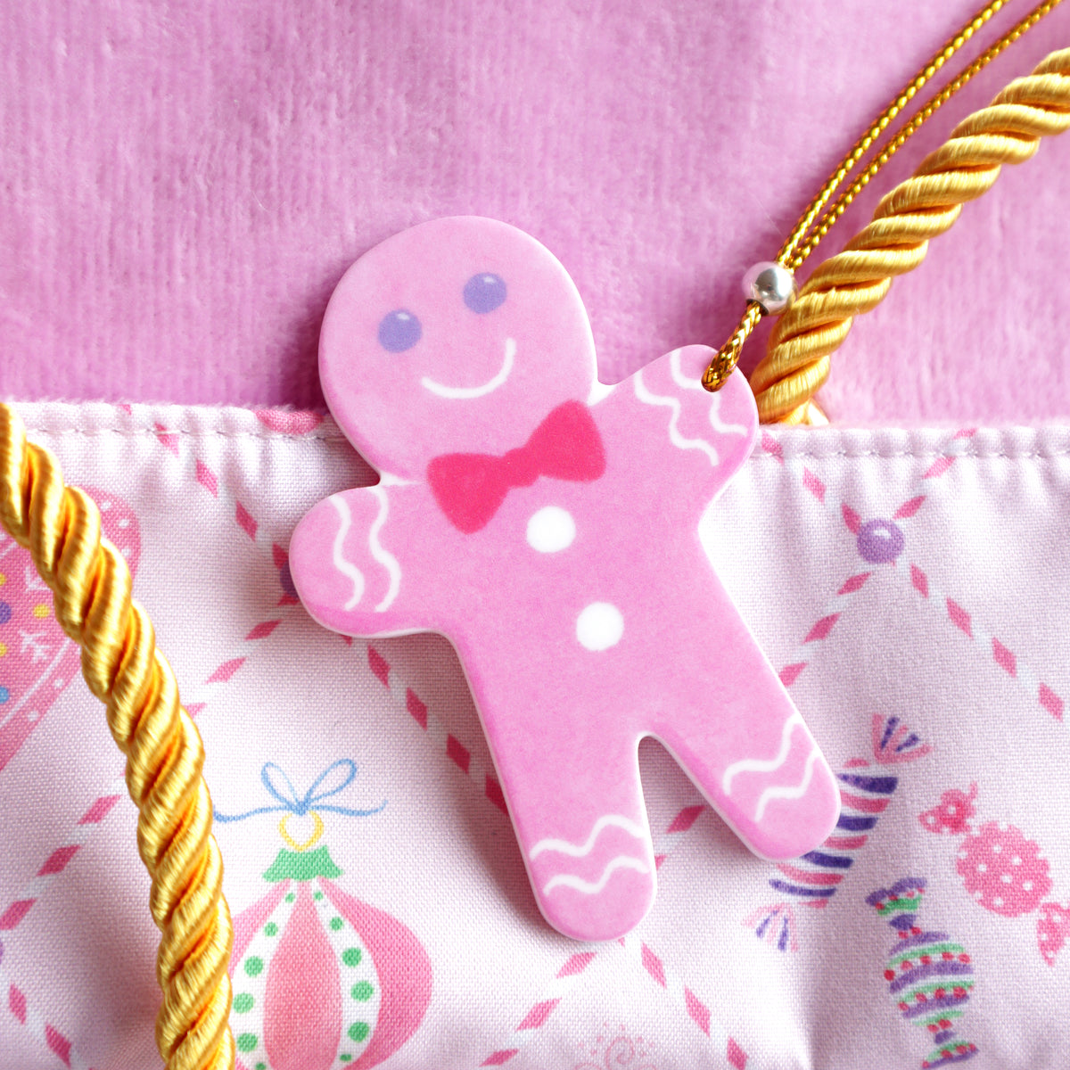 Sweet Gingerbread Man Decoration – Lauren Hinkley Australia